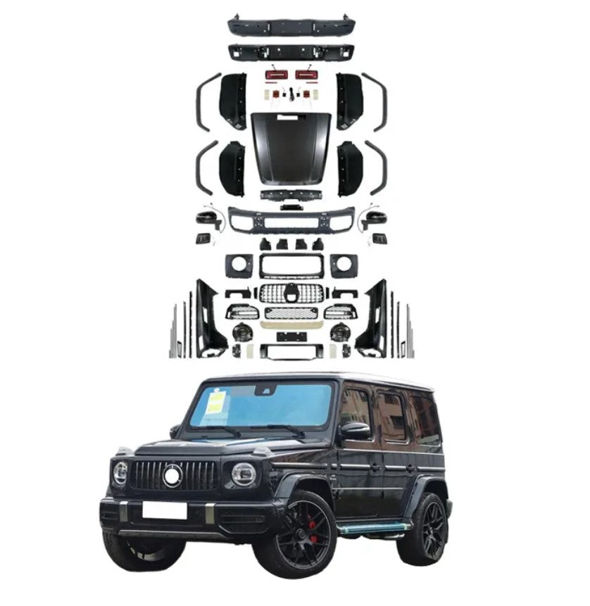 Mercedes G-Wagon (W463) Full AMG Style Upgrade Body Kit - Plastic – Auto M