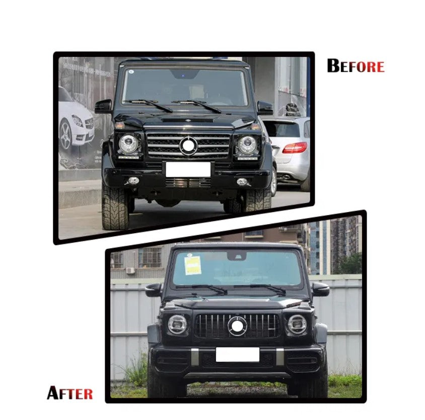 Mercedes G-Wagon (W463) Full AMG Style Upgrade Body Kit - Plastic – Auto M