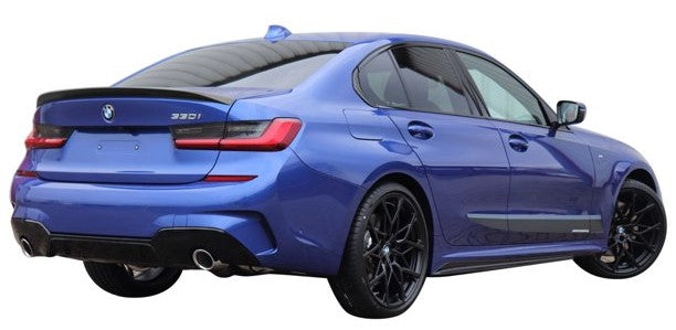 BMW 3 Series (G20) MP Style Slim Rear Boot Spoiler - Gloss Black – Auto M