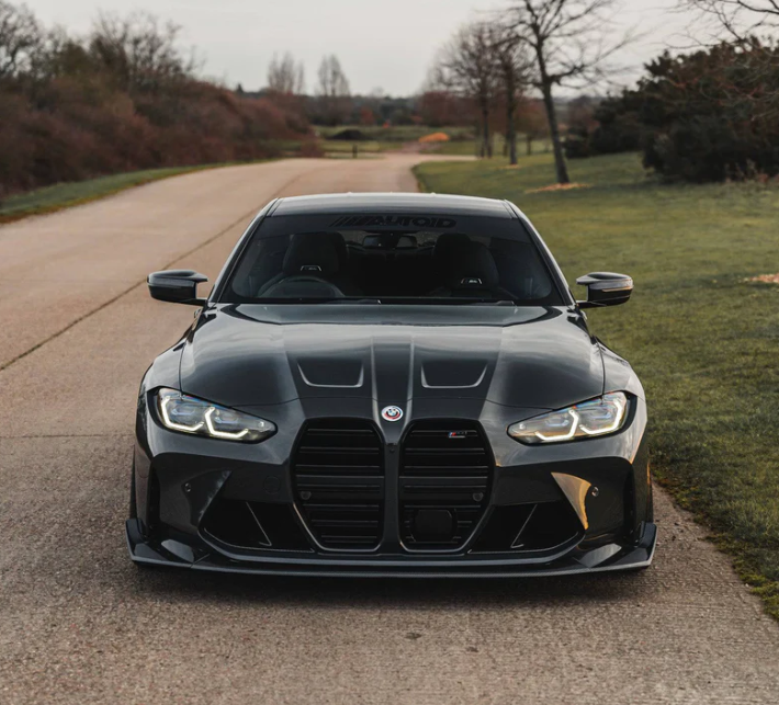 BMW M4 (G82) CSL Style Front Spoiler Lip - Carbon (3pcs) – Auto M