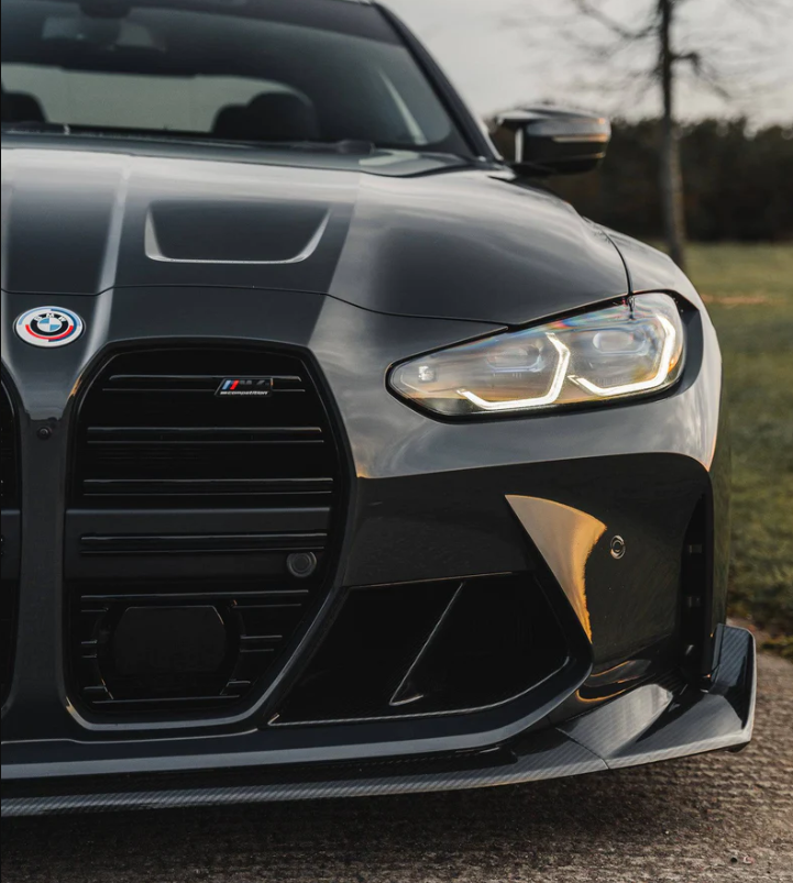 BMW M4 (G82) CSL Style Front Spoiler Lip - Carbon (3pcs) – Auto M