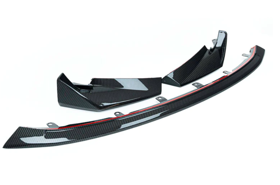 BMW M4 (G82) CSL Style Front Spoiler Lip - Carbon (3pcs) – Auto M