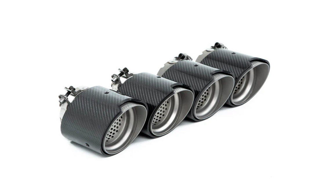BMW M3 (G80) M Performance Stainless Steel Exhaust Tip - Carbon – Auto M