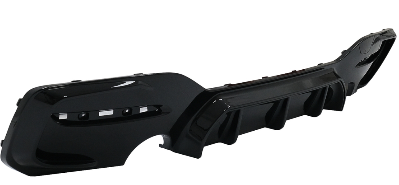 BMW 1 Series (F20) LCI M Performance Style Rear Bumper Diffuser - Glos ...