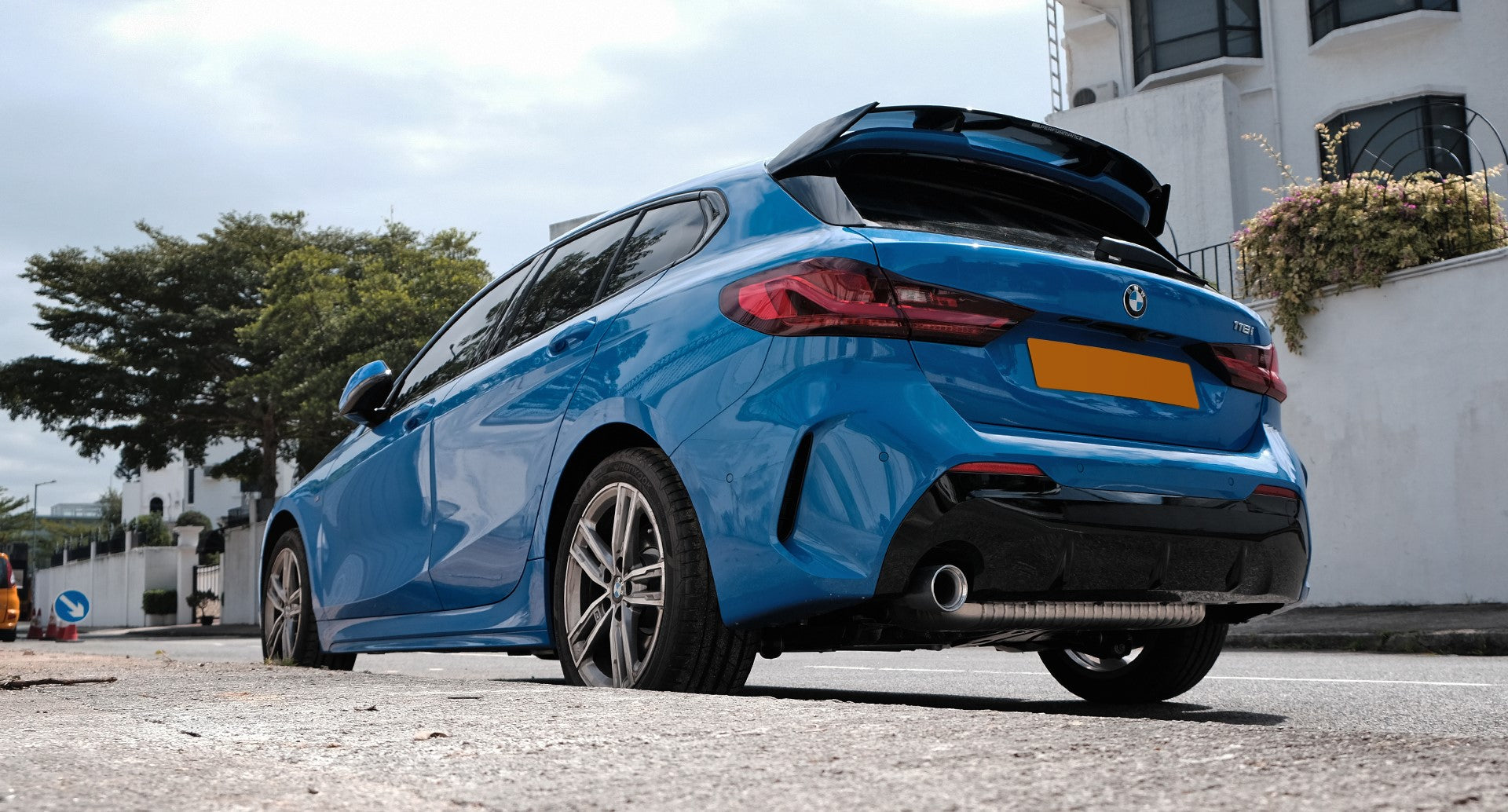 BMW 1 Series (F40) M Performance Style Rear Boot Wing - Gloss Black ...