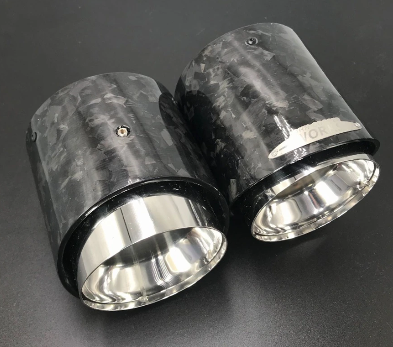 Mini Cooper F-Series (F56) JCW Stainless Steel Exhaust Tip - Forged Ca ...