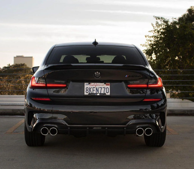BMW 3 Series (G20) CS Style Rear Boot Spoiler - Carbon – Auto M
