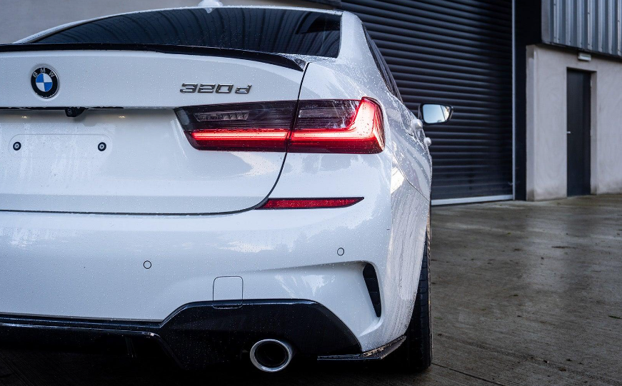 BMW 3 Series (G20) Pre-LCI M Performance Style Rear Bumper Splitters ...