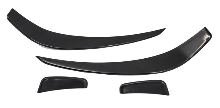Mercedes A-Class (W176) A45 AMG Style Front Aero Canards Kit (6pcs ...