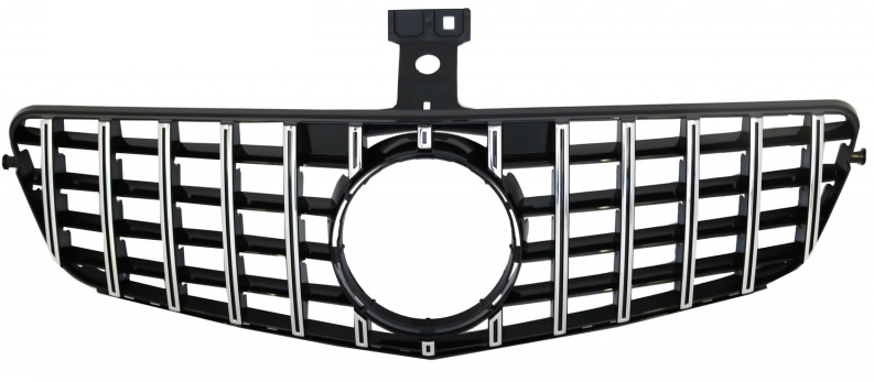 Mercedes C-Class (W204) Panamericana GT Style Front Bumper Grille - Ch ...